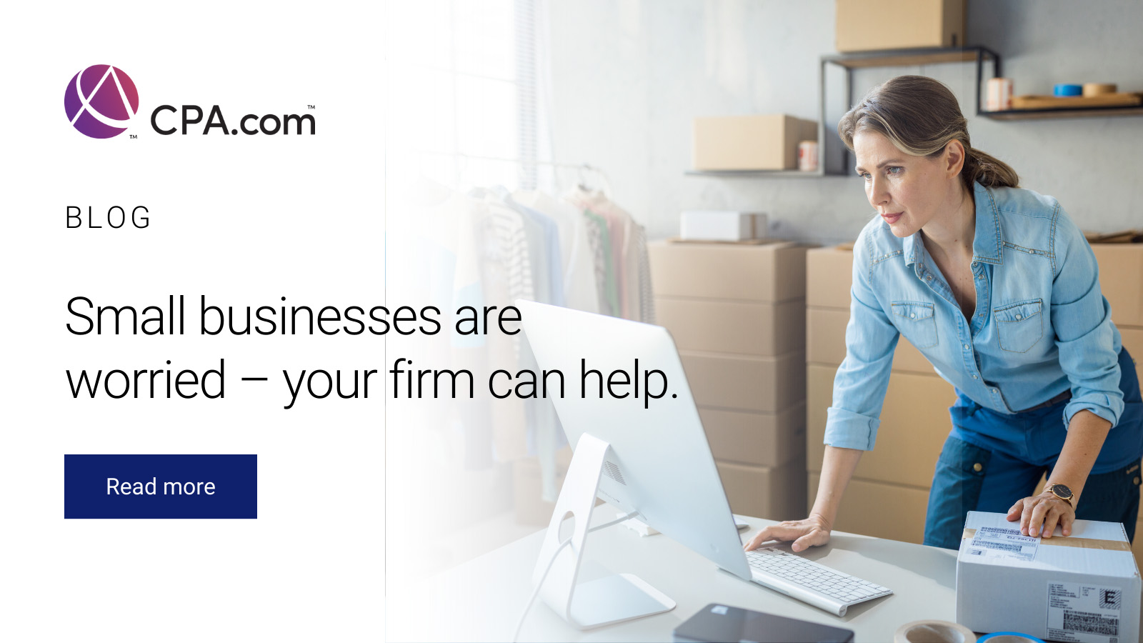 Small businesses are worried – your firm can help | Blog | CPA.com